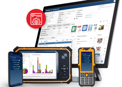 Logiciel GMAO, Gestion maintenance en ligne full web, gestion commerciale